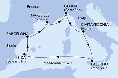 Fly-Cruise Packages | MSC Cruises with Flights | Simply Cruises